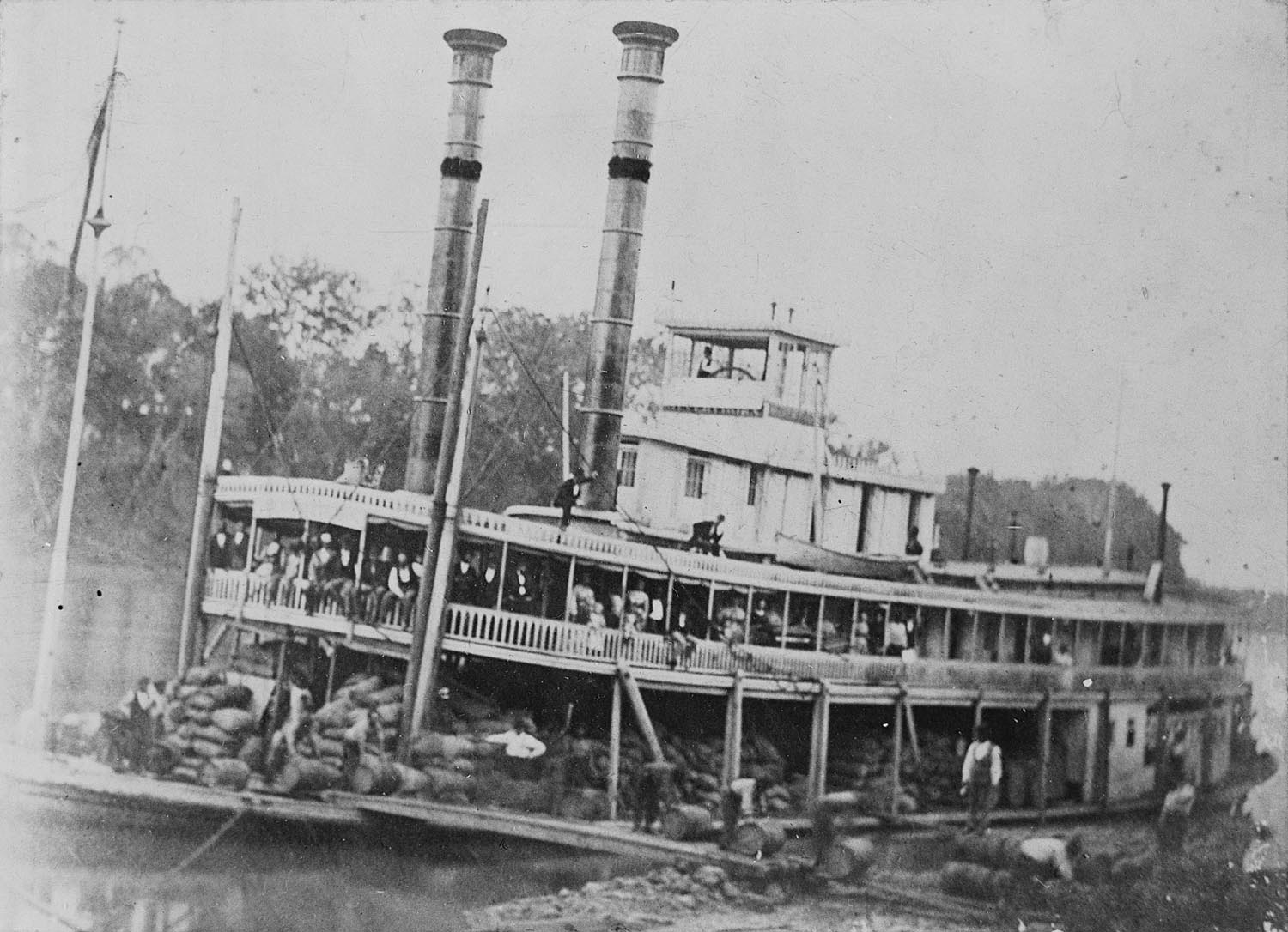 1872 SILVERTHORN | Lee Line Steamers | Riverboat History