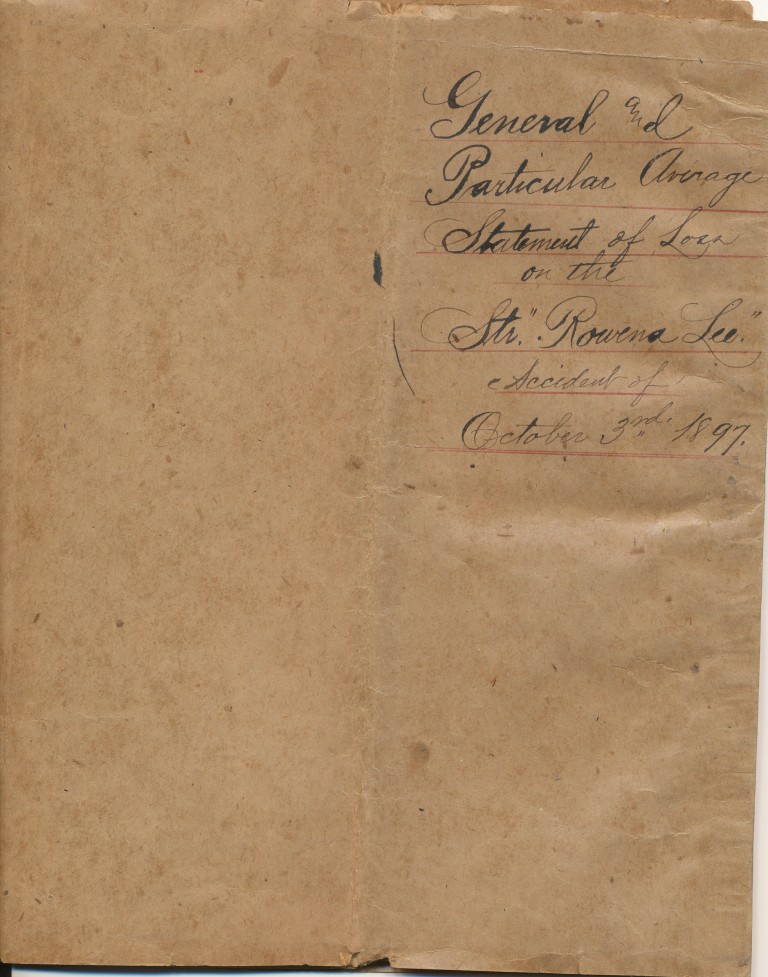 Sinking of the Rowena Lee Oct. 3, 1897 | Lee Line Steamers | Riverboat ...